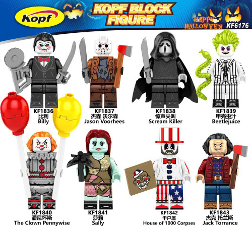 23 отзыв на Детские игрушки из строительных блоков.Halloween.Billy ...