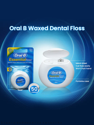 2 отзыв на Зубная нить Oral B Waxed Essential, 50 м от покупателей OZON