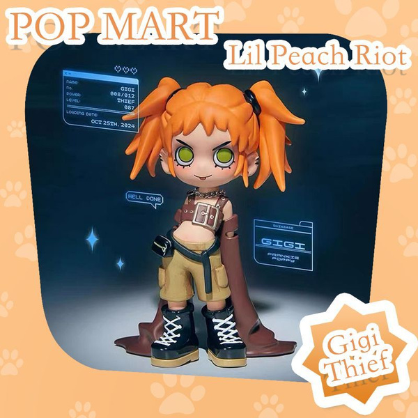 POP MART & Lil Peach Riot Loading Серия Слепая коробка, Коллекционные ...