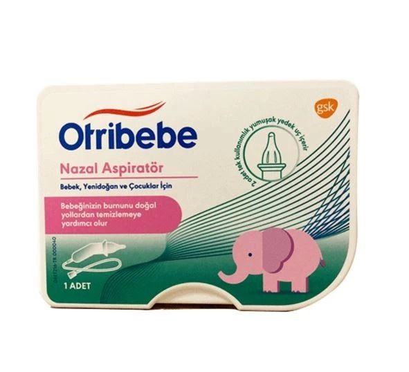 Назальный аспиратор Otribebe с мягким наконечником Детский аспиратор ...