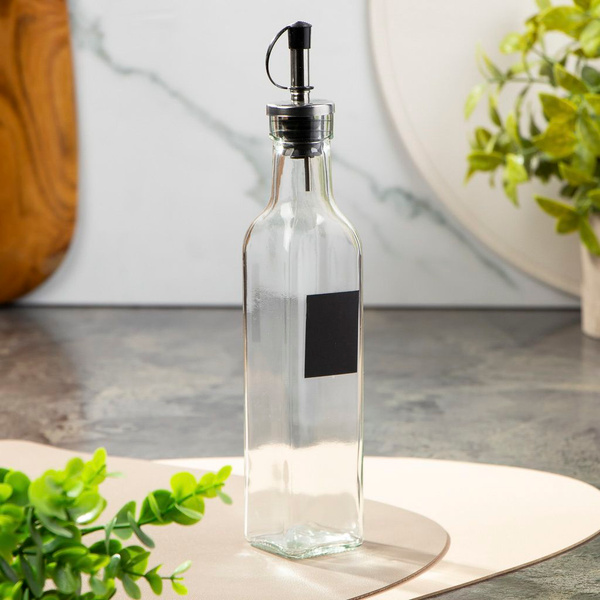 Daniks, Бутылка для масла, 250 мл, стеклянная, с наклейкой купить на OZON по низкой цене ...