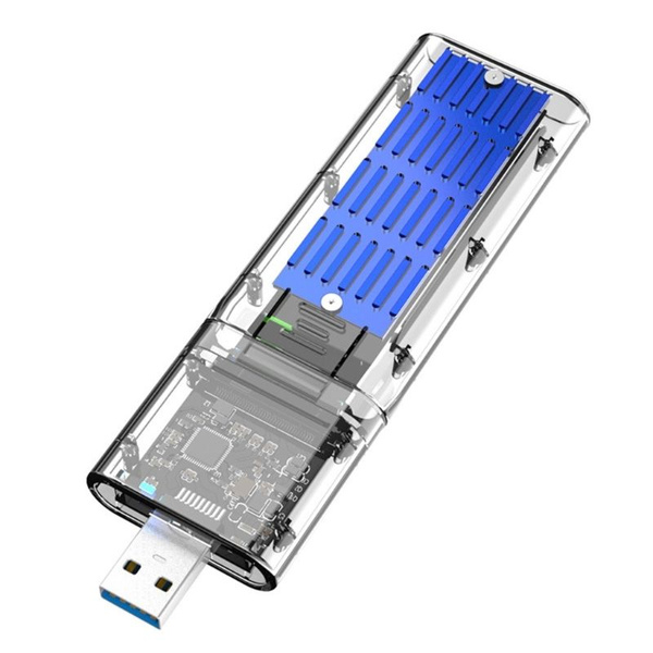 Корпус для SSD SATA USB3.0 Gen1 - синий с задней крышкой купить на OZON ...