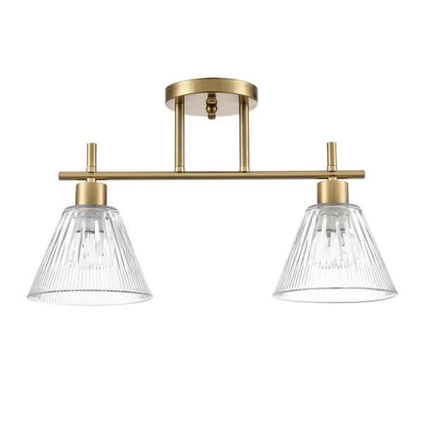 8188/2C COMFI LN25 190 латунь/прозрачный, металл/стекло Потолочный ...