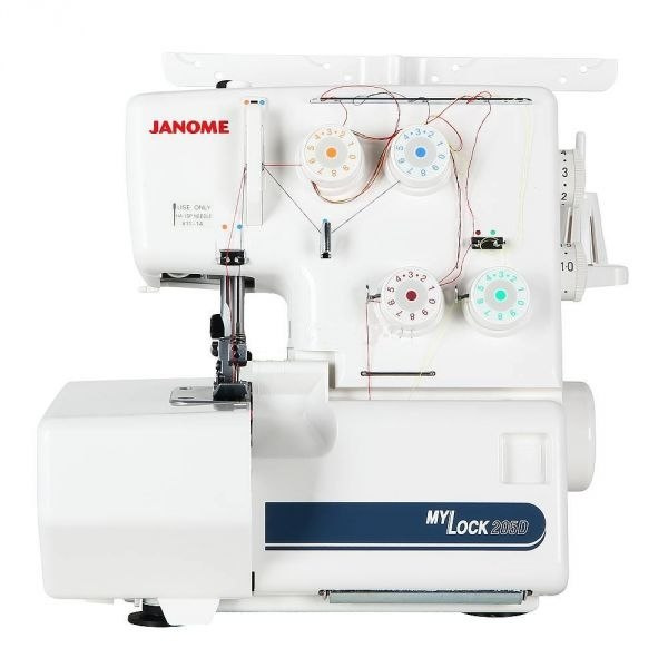 Оверлок Janome MyLock 205D белый купить c доставкой на OZON по низкой ...