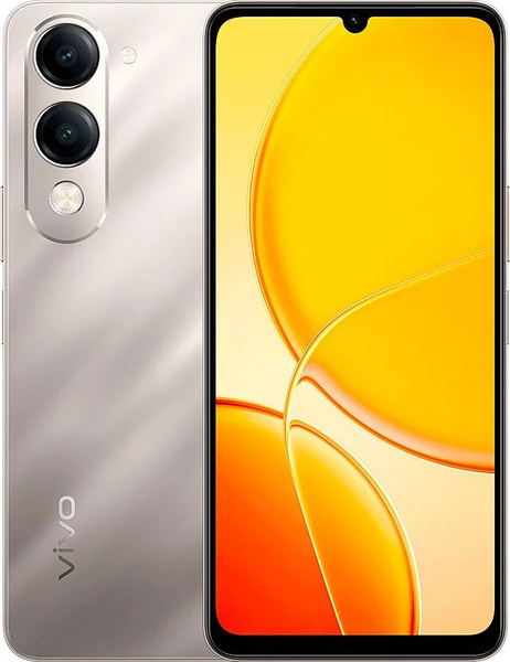 Смартфон vivo Y04_V2430 4GB/128GB титановое сияние 128 ГБ 4 ГБ 6.74 ...