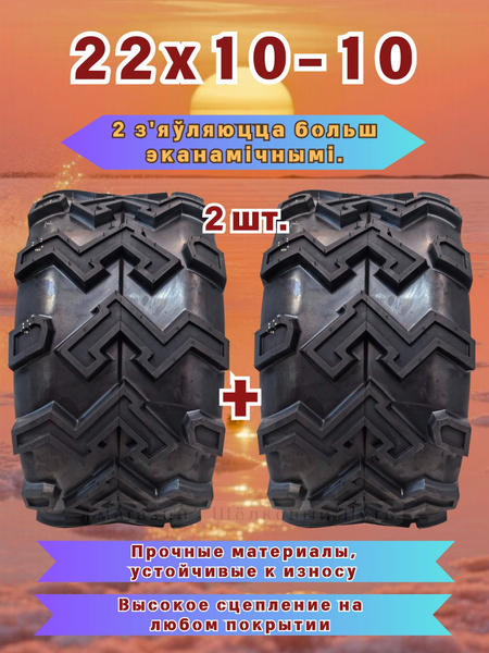 Шины для квадроциклов 22X10-10 Мотошины 220/R10 53 F купить c доставкой ...