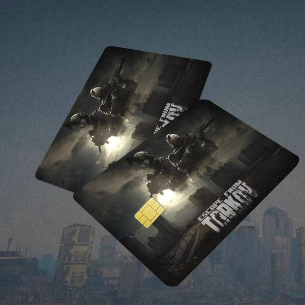 Escape From Tarkov Побег из Таркова Card Stickers Наклейка для ...