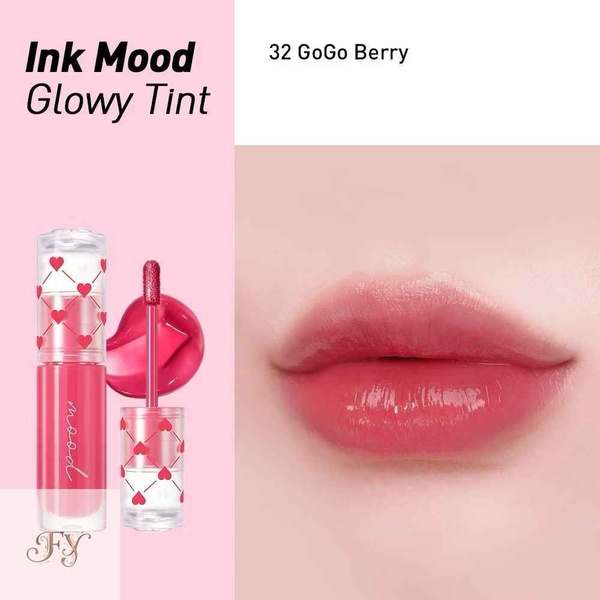 Тинт помада для губ PERIPERA INK MOOD GLOWY TINT #32 Gogo Berry 4 ml ...