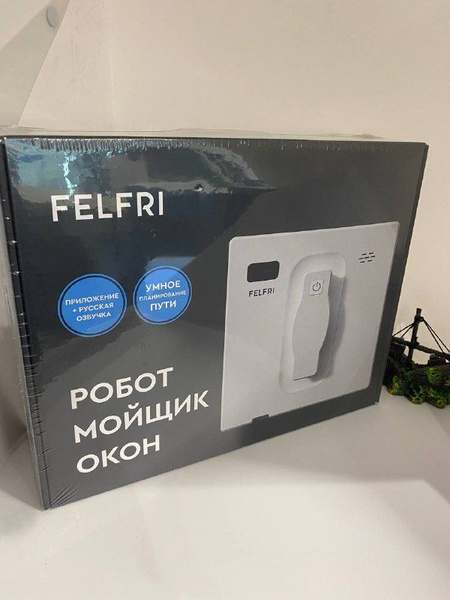 FELFRI Робот для мойки окон FF-WC-02, белый купить на OZON по низкой цене (2741105692)