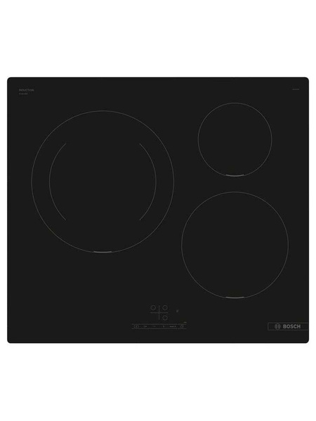 Bosch PUJ611BB5E Индукционная варочная панель, 3 конфорки, черный ...