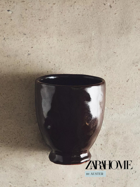 ZARA HOME Стакан для зубных щеток "коллекция: ANTIQUE FINISH CERAMIC ...