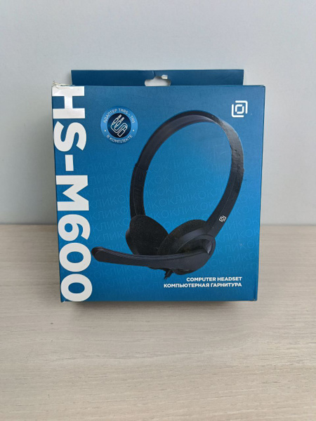 Накладные Накладные OKLICK с микрофоном проводные HS-M600 Проводное ...