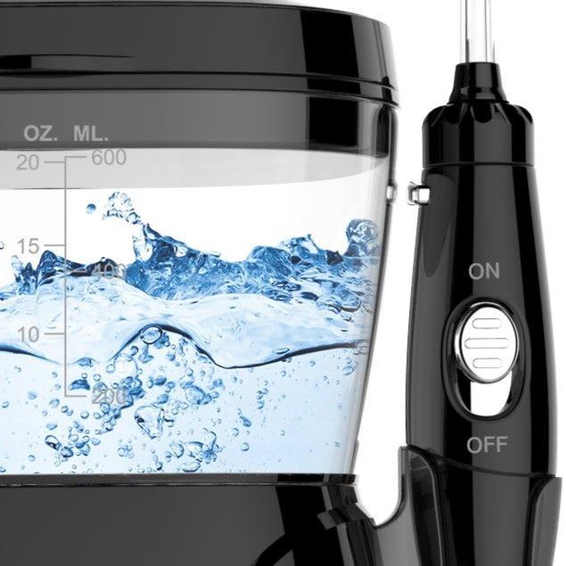 Ирригатор для полости рта стационарный PECHAM Professional PC-070, черный медицинский семейный ...