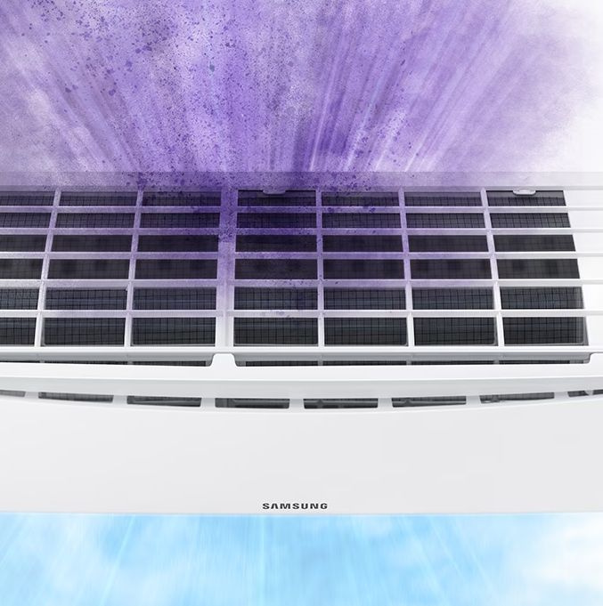 Инверторная сплит-система Samsung AR18BXHQASINUA, 50 м2, быстрое ...