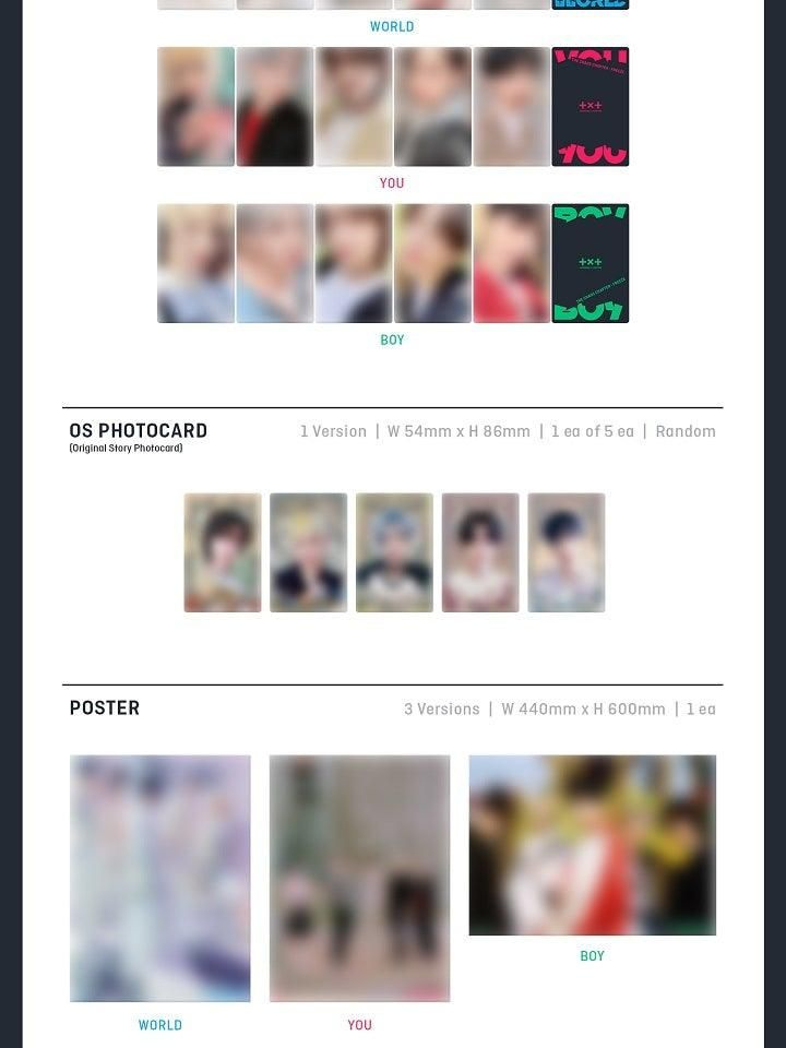 Альбом TXT - The Chaos Chapter : Freeze 4th Mini Album RANDOM Version ...