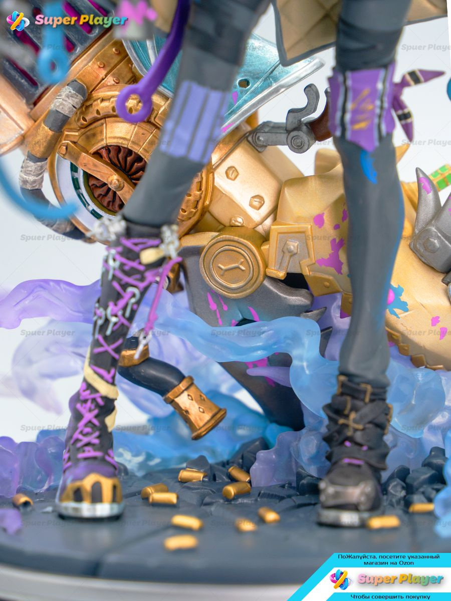 Фигурка Лига Легенд,ДЖИНКС ИЗ АРКЕЙН статуи / League of Legends ARCANE ...