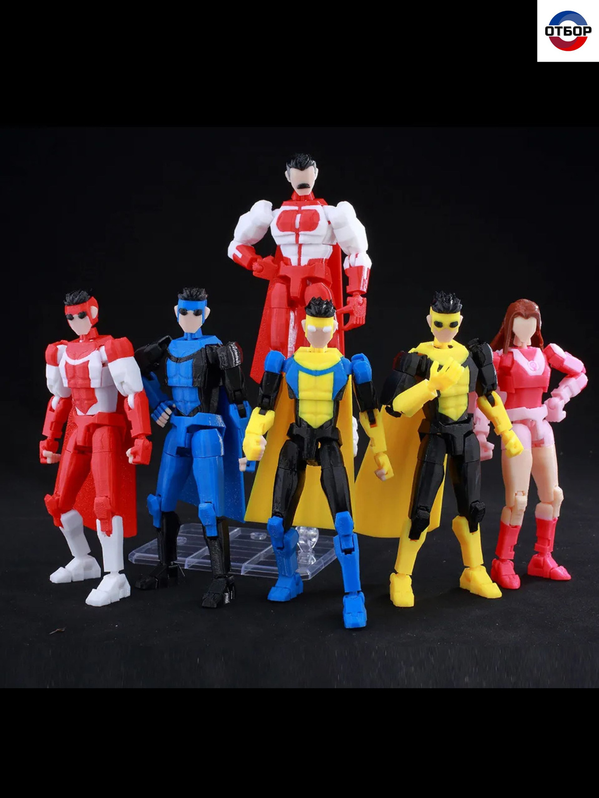 Фигурка Конквест из Неуязвимого ( Invincible- Conquest ), 3D-печатная ...