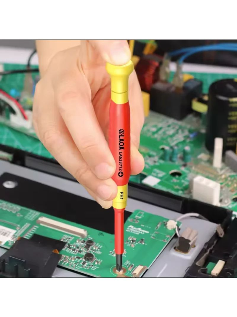 LAOA, изолированная прецизионная отвертка, LA623707 купить на OZON по низкой цене (2830025957)