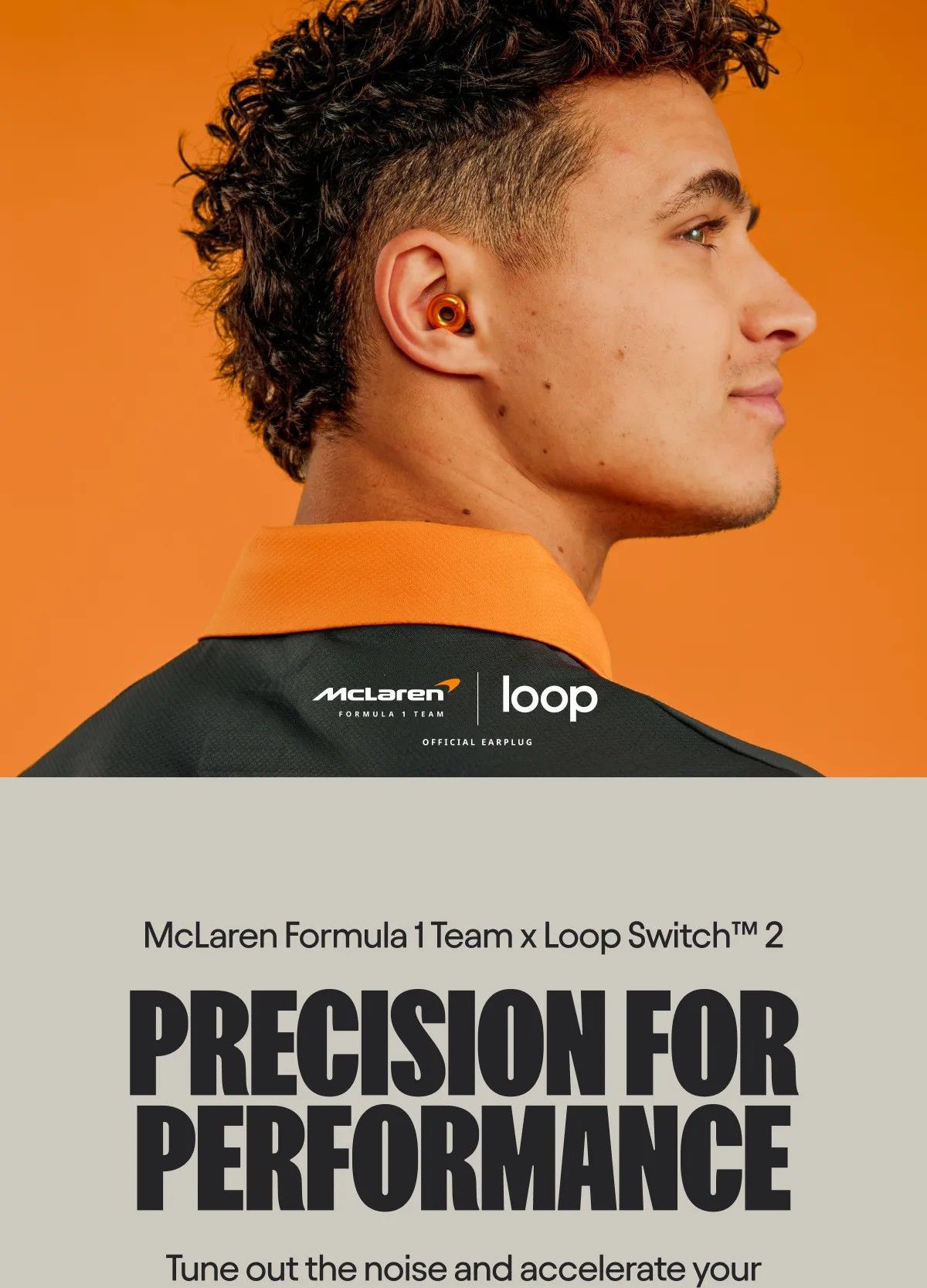 Многоразовые беруши loop Switch 2 золотой Подходит для шумоизоляции на ...