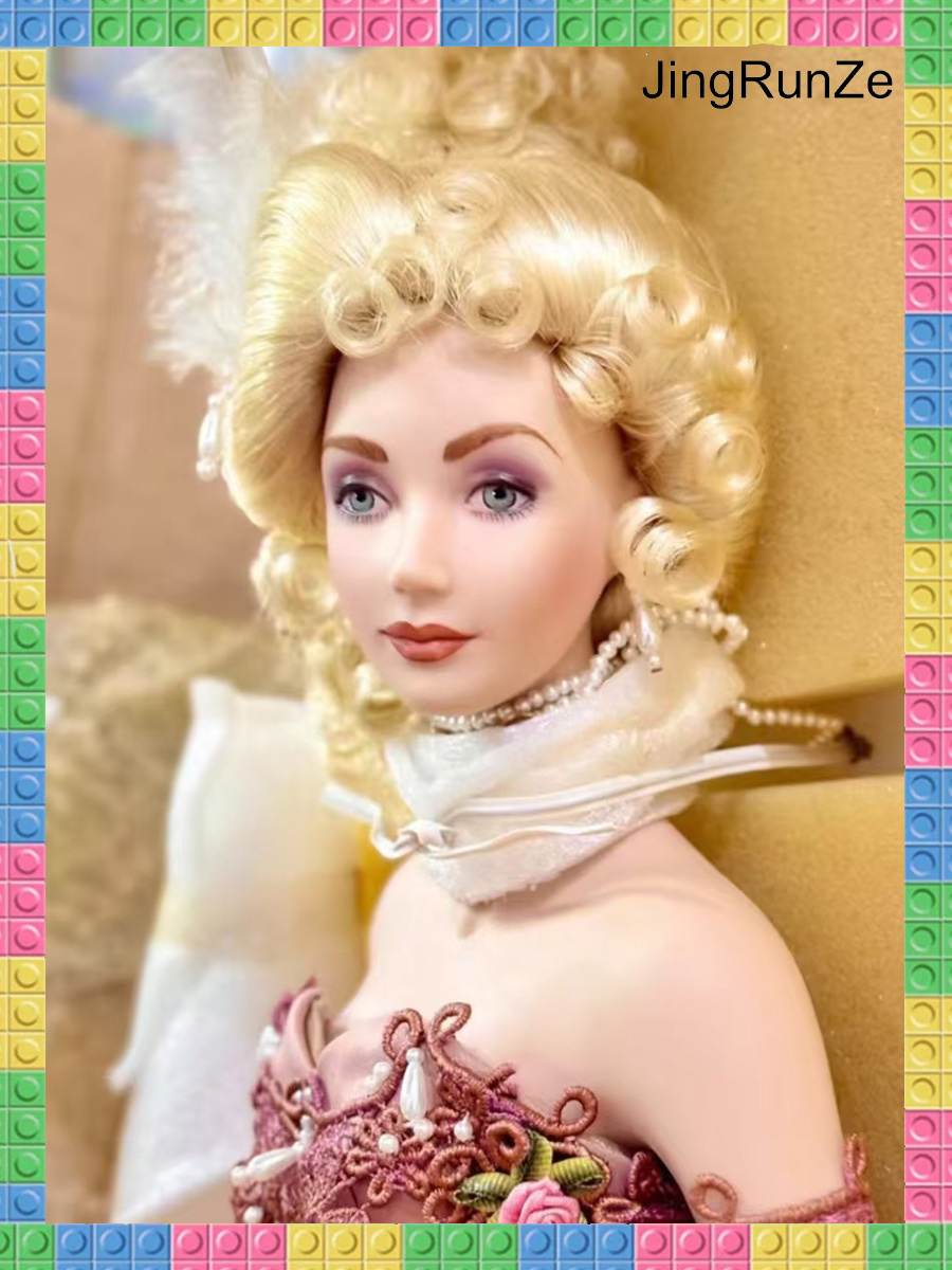 Фарфоровая кукла Franklin Mint Gibson Girl April in Paris, 56 см, NRFB ...