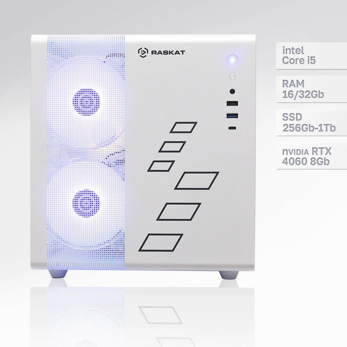 Raskat Системный блок (Intel Core i5-12400F, RAM 16 ГБ, SSD 1024 ГБ ...