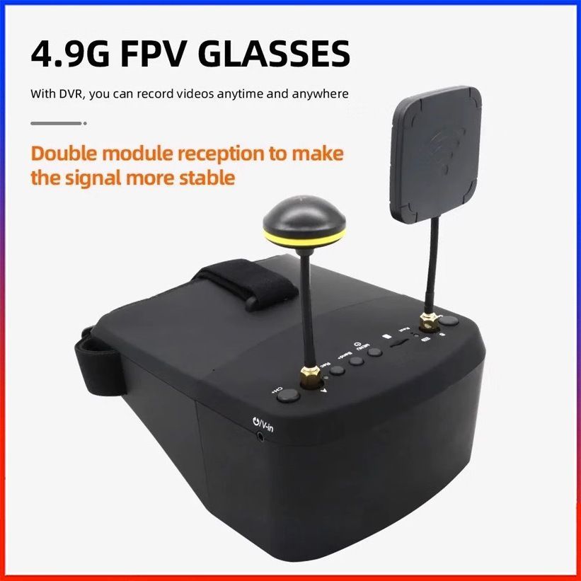 EV800D 5.8G 40CH 5 дюймов видео гарнитура HD DVR для RC моделей купить ...