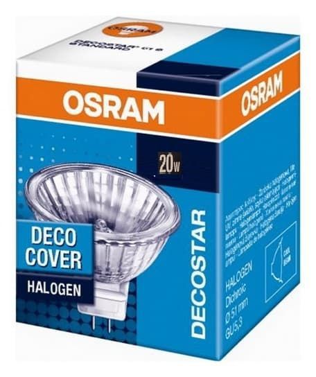 OSRAM DECOSTAR 51S 20W 12V GU5.3 36гр. лампа галогенная 44860 WFL ...