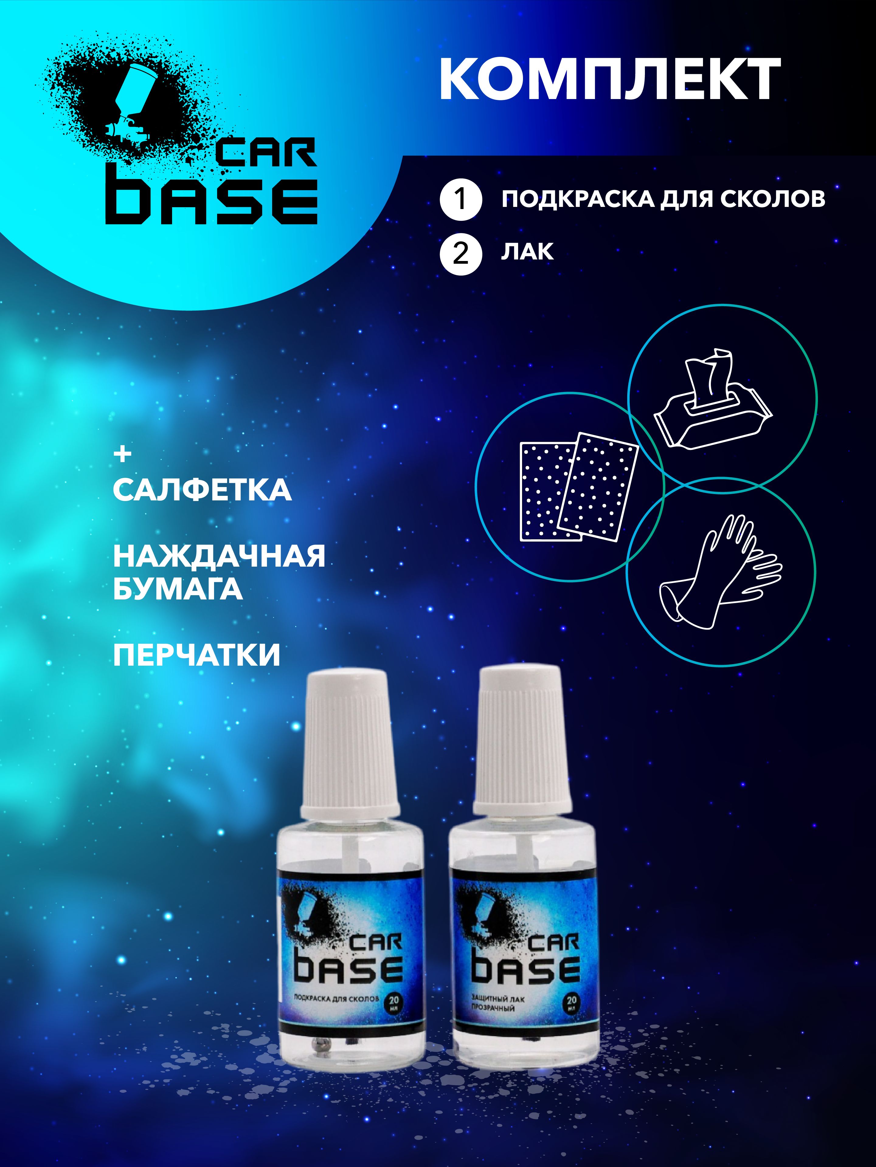 Средство для ремонта царапин. VOLVO 601-43 CLASSIC (SIGNAL) RED (база ...