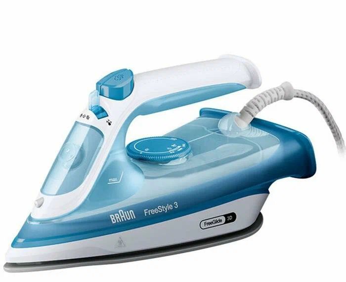 Утюг Braun FreeStyle 3 FI3144BL голубой купить на OZON по низкой цене ...