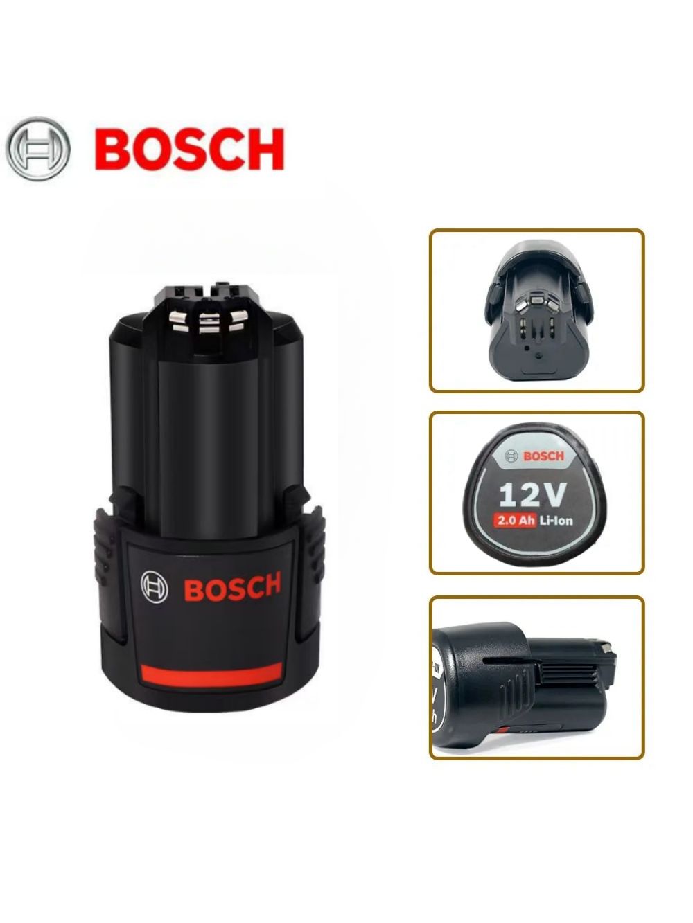 Аккумулятор для шуруповерта совпаден Bosch GSR 120-LI /1 607 A35 0C5 ...