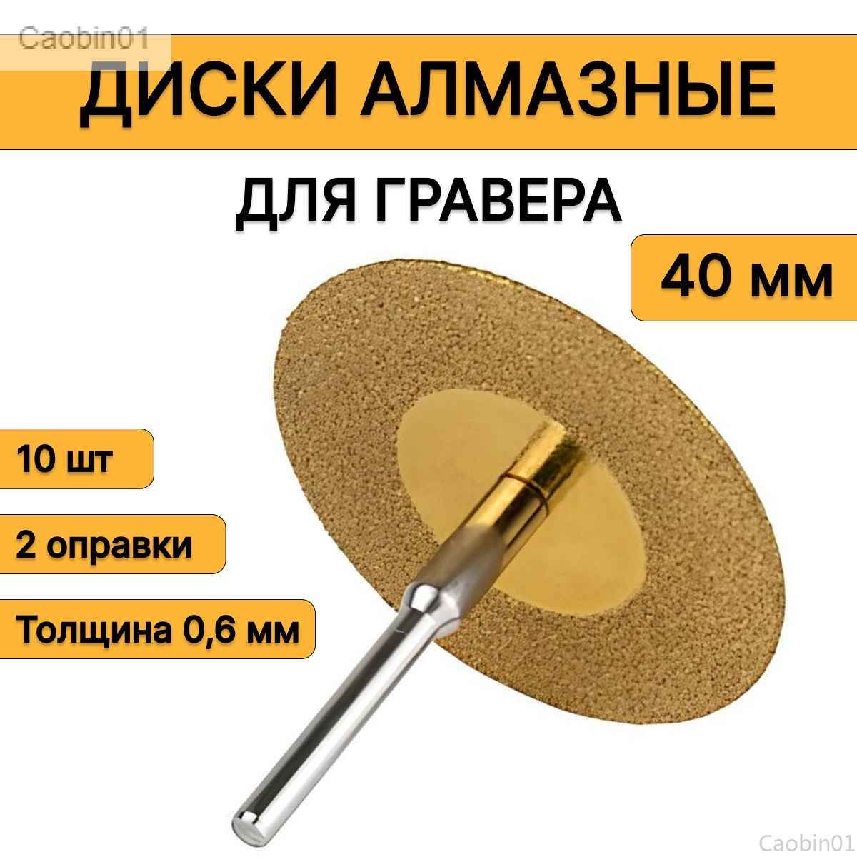 Диск алмазный 40 x 0.6 купить на OZON по низкой цене (3127598097)