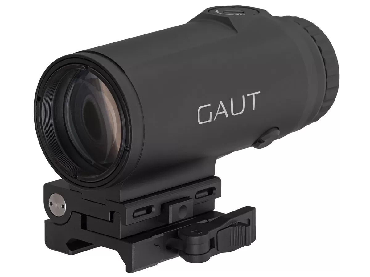 Увеличитель Gaut Garnet 5x30, откидной, быстросъёмный кронштейн ...