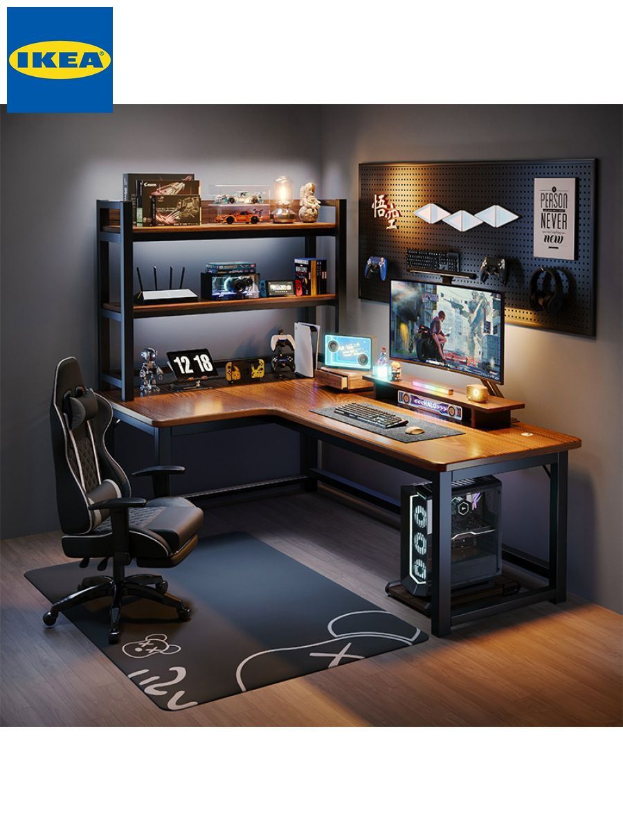 Компьютерный стол IKEA LN-ZT-G565, 140х60х165 см купить c доставкой на ...