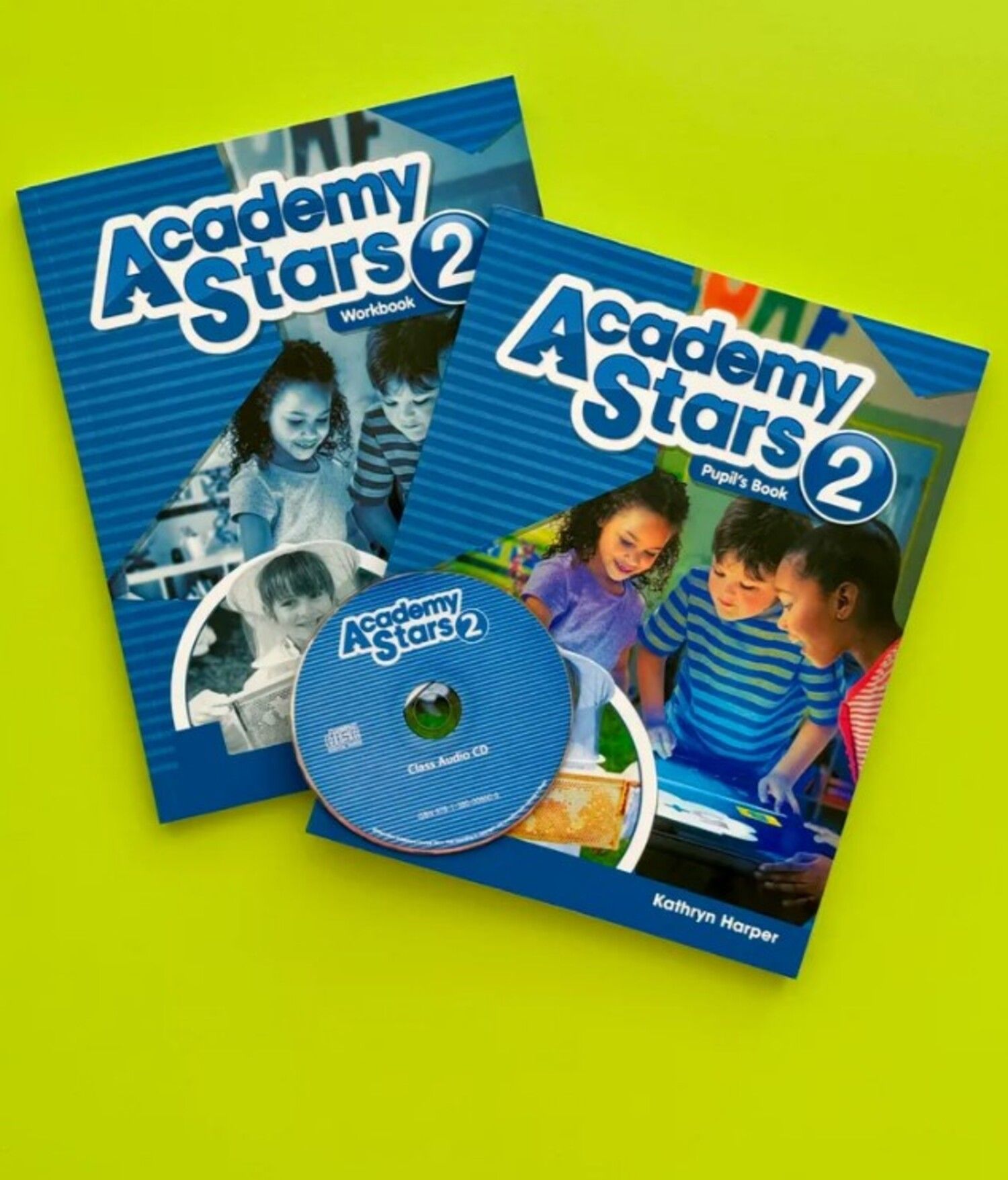 Комплект Academy Stars 2. Second Edition (Students Book + Workbook+CD ...
