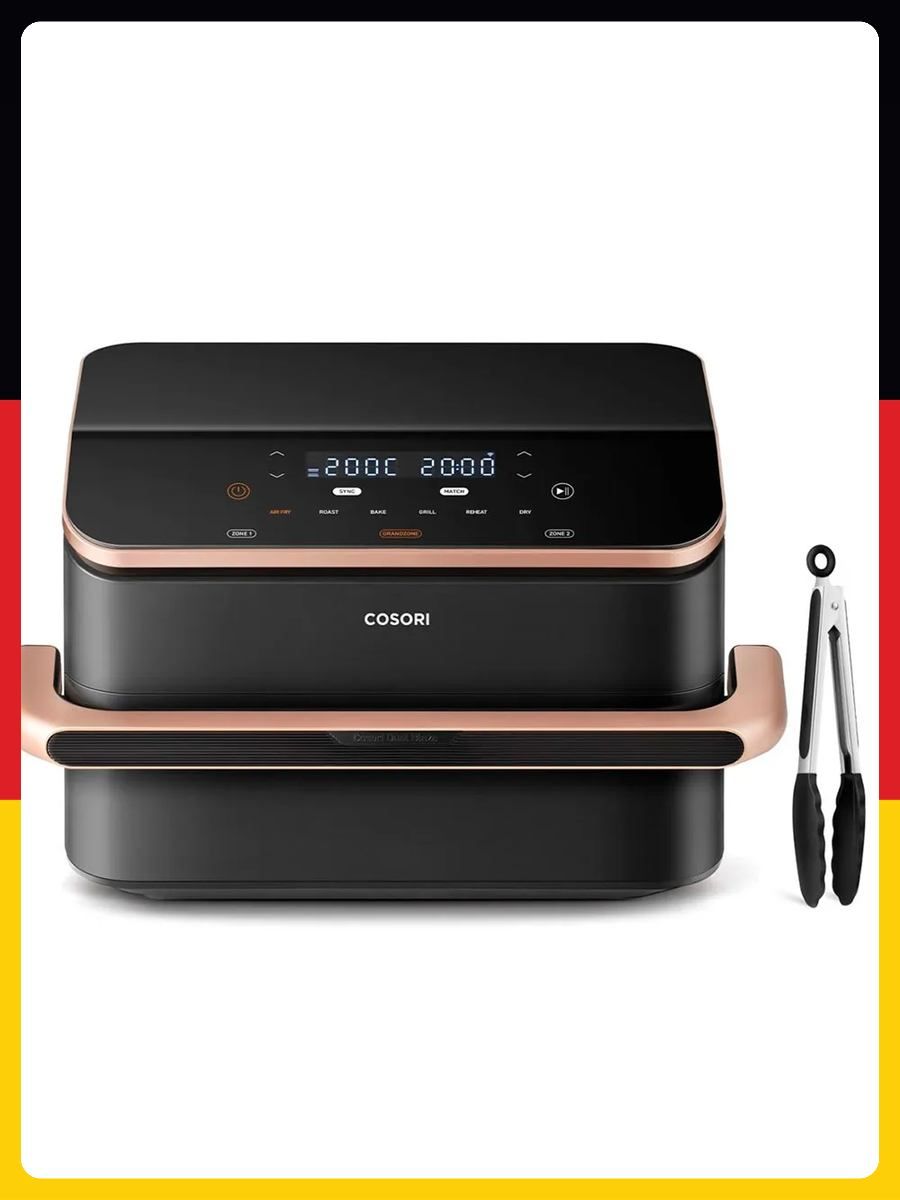 Cosori АэроФритюрница Twinfry Dual 10L 2800W купить на OZON по низкой ...