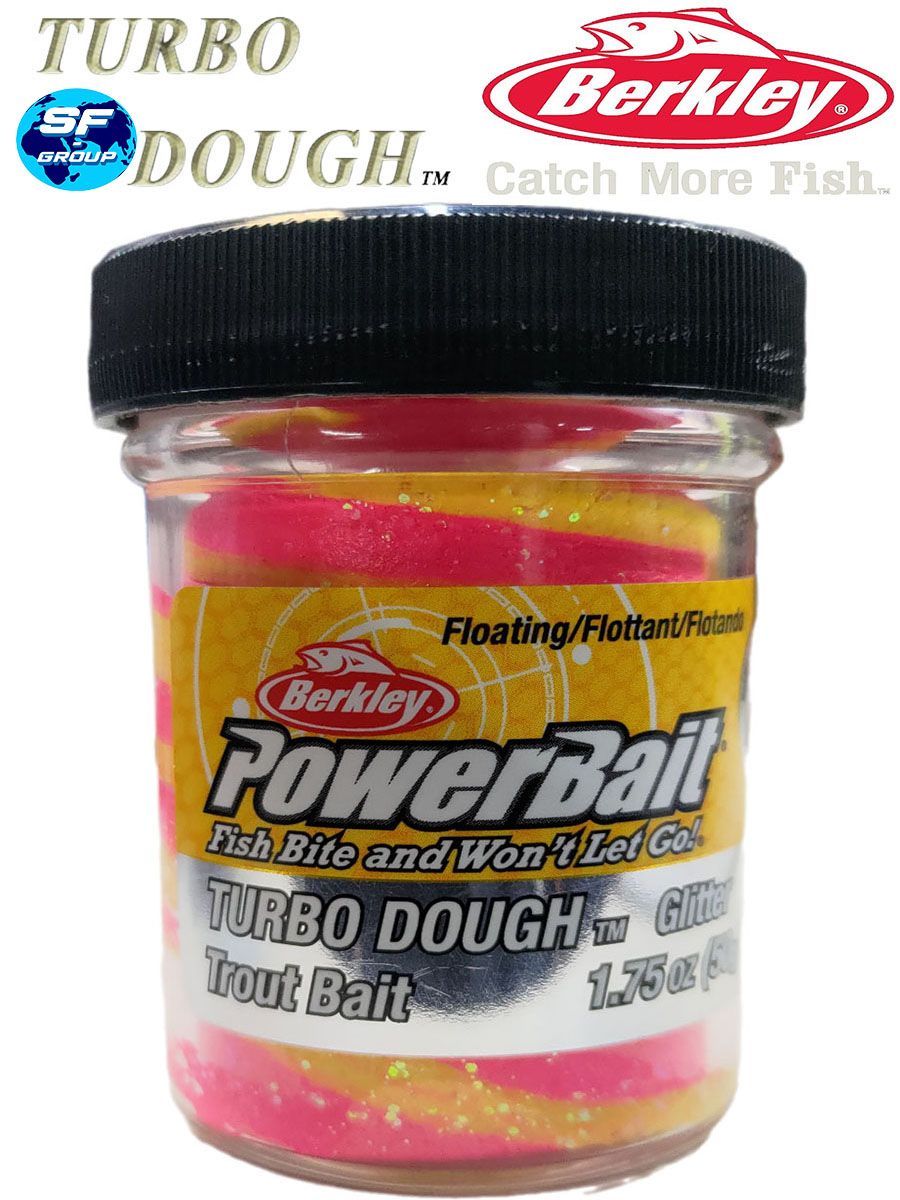 Паста Berkley PowerBait Turbo Dough Trout Bait Pink Lemonade 50g купить ...