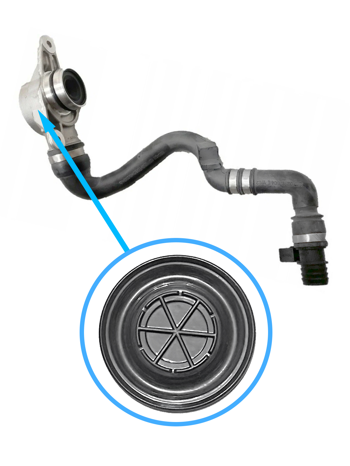 Мембрана КВКГ Mercedes OM642 A6420101791, A6420101291 купить на OZON по ...