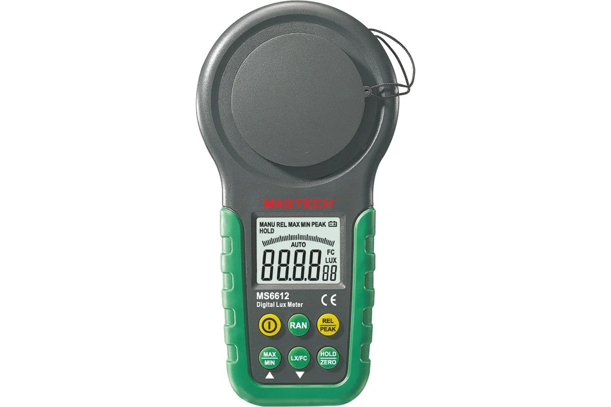 Цифровой люксметр MS6612 Mastech купить на OZON по низкой цене (3390973146)