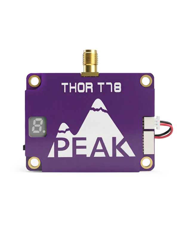 PEAK THOR T78 VTX 7.2-8 ГГц, 40 канала, 3 Вт купить на OZON по низкой ...