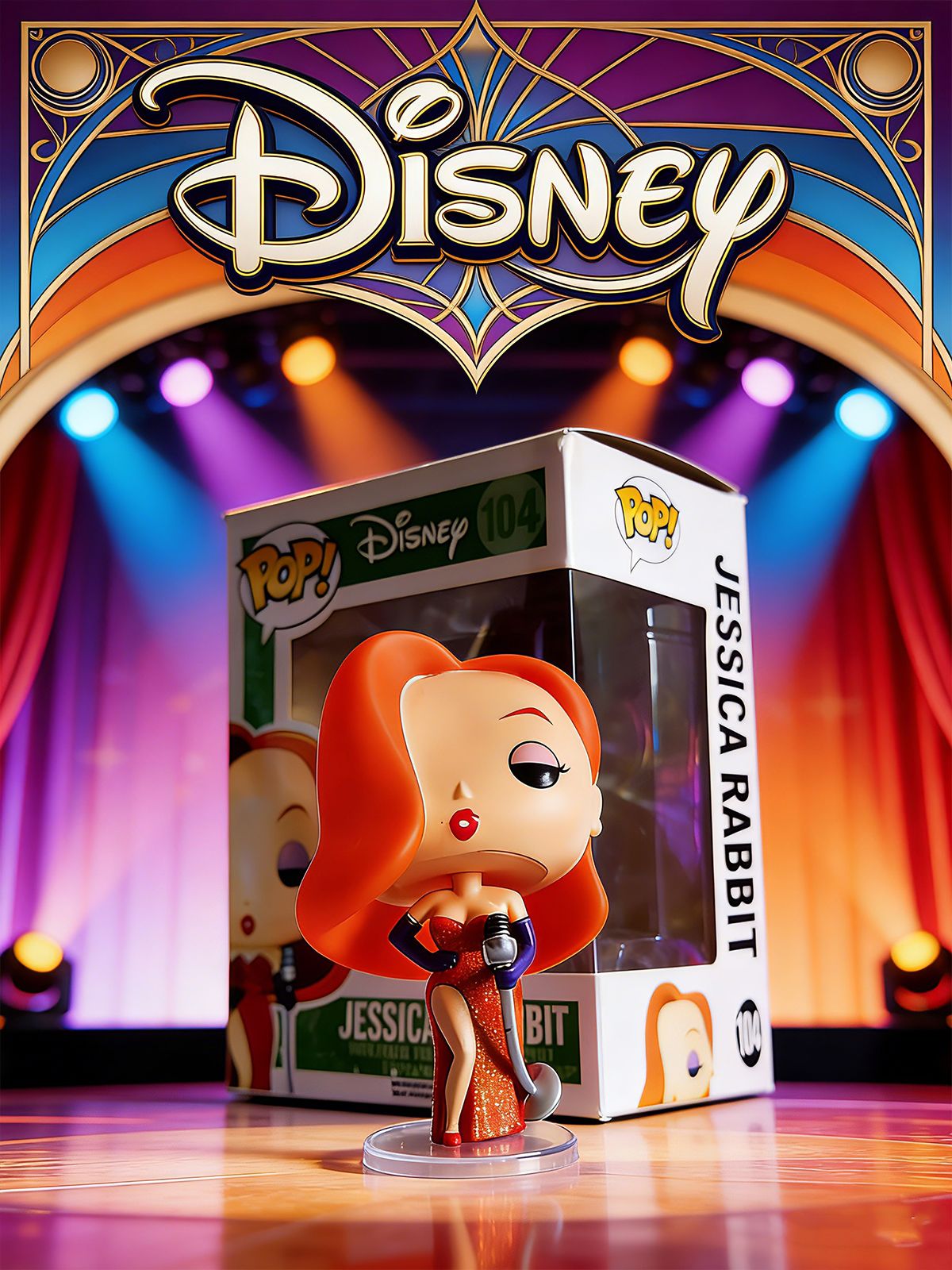Фигурка POP!Disney Ultimate Princess-JESSICA RABBIT купить на OZON по ...