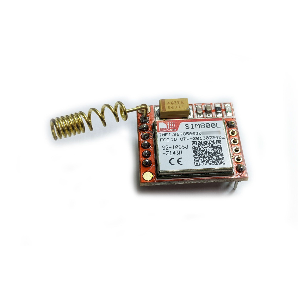 Модуль GSM/GPRS SIM800L с антенной - купить с доставкой по выгодным ...