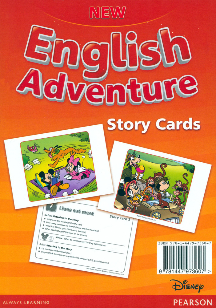 New English Adventure. Level 2. Story cards - купить с доставкой по ...