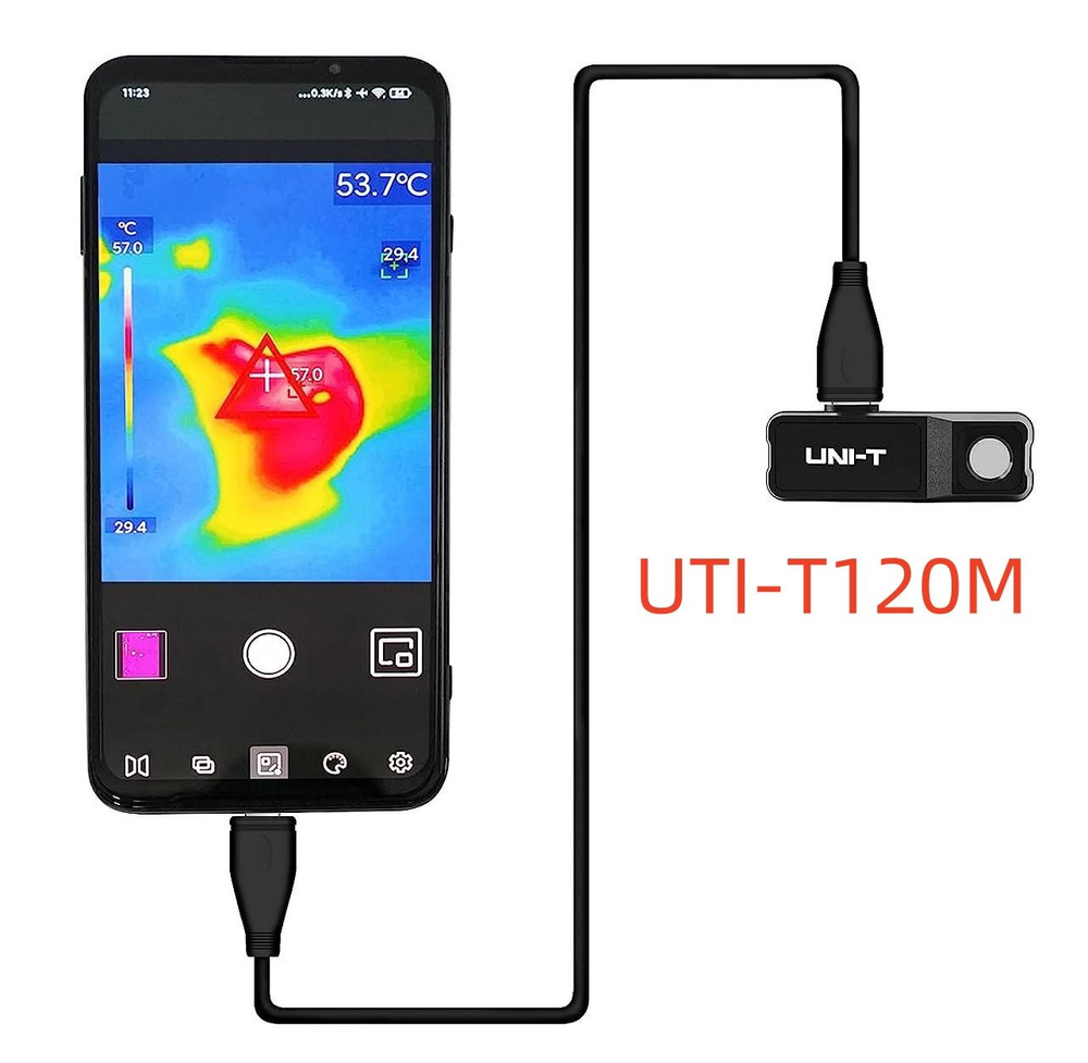 UNI-T UTi120M Подключение к мобильному телефону - купить с доставкой по выгодным ценам в ...