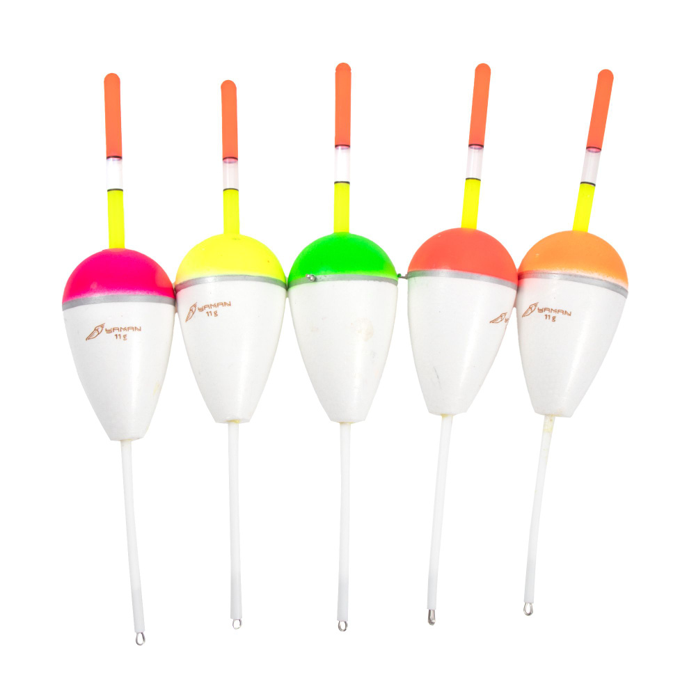 (5 шт) Поплавок ЯМАН "Капля" с цветной антенной, пеноплас Я-РП90 ...