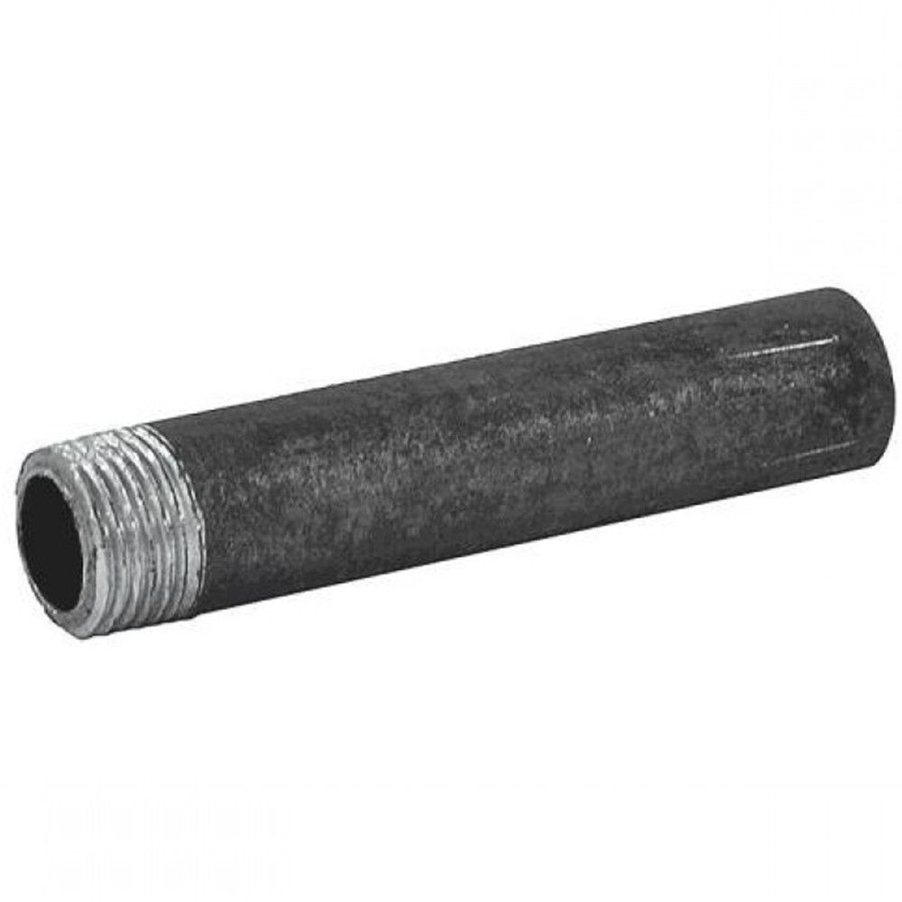 Резьба сталь удлиненная оц Ду 15 L50мм из труб по ГОСТ 8966-75, 8965-15 ...