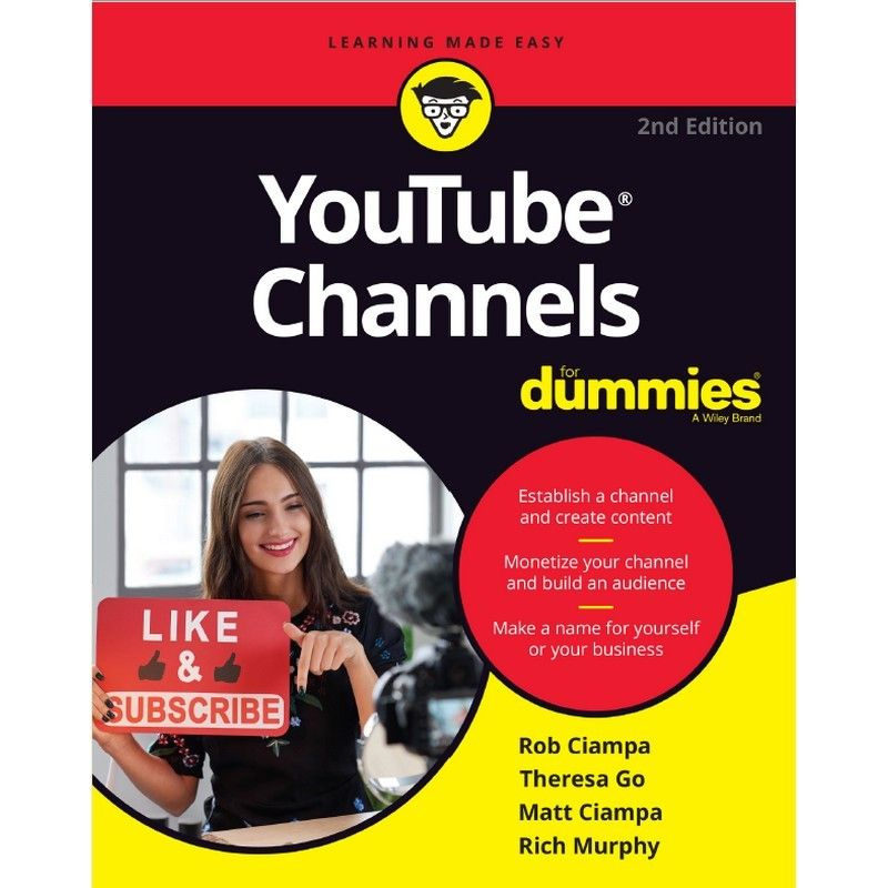 Youtube channels for dummies ( etc.) English paper books - купить с ...