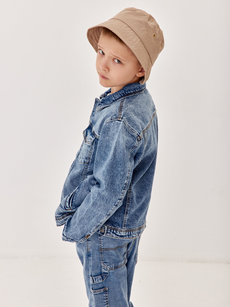 Куртка джинсовая Мальчики Original Marines Декоративные пуговицы ...