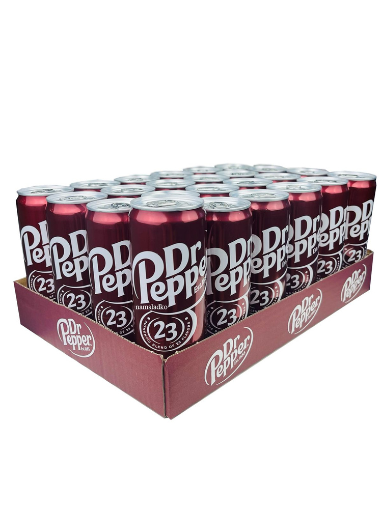 Газированный напиток Dr. Pepper Slim 330 мл*24 шт, Польша. купить на OZON по низкой цене ...
