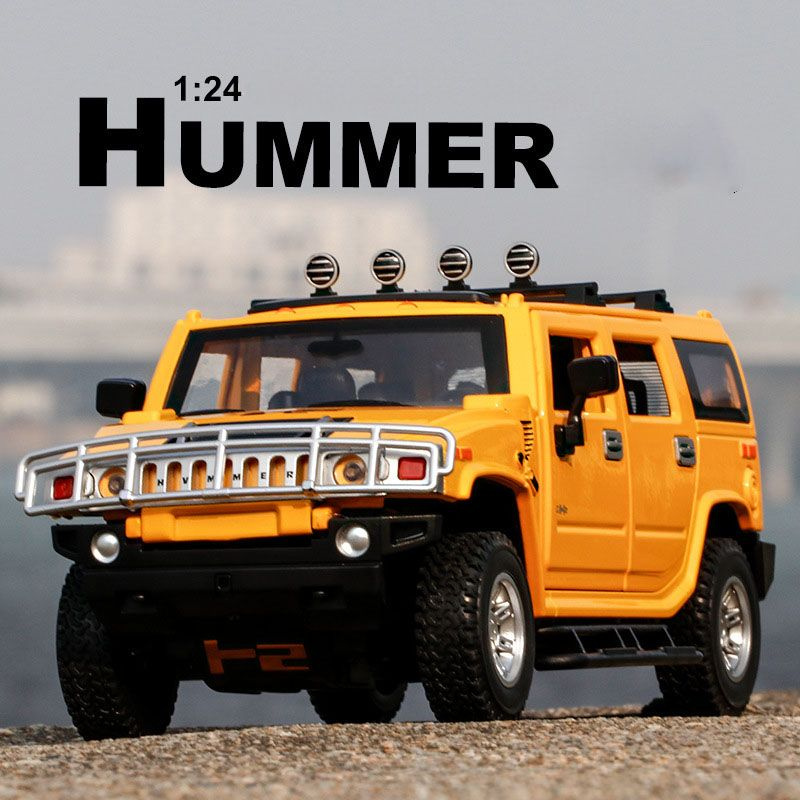 Hummer H2 коллекционная металлическая инерционная машинка, модель 1:24 ...
