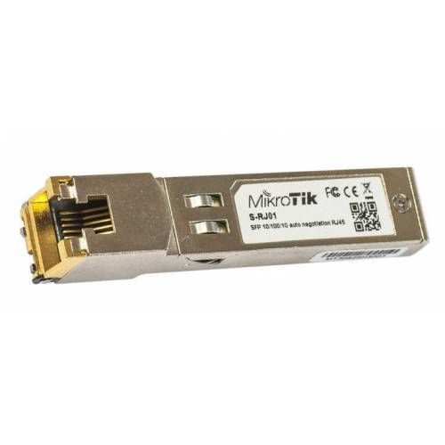 Трансивер MIKROTIK S-RJ01 RJ45 SFP 10/100/1000M, модуль SFP - купить с ...
